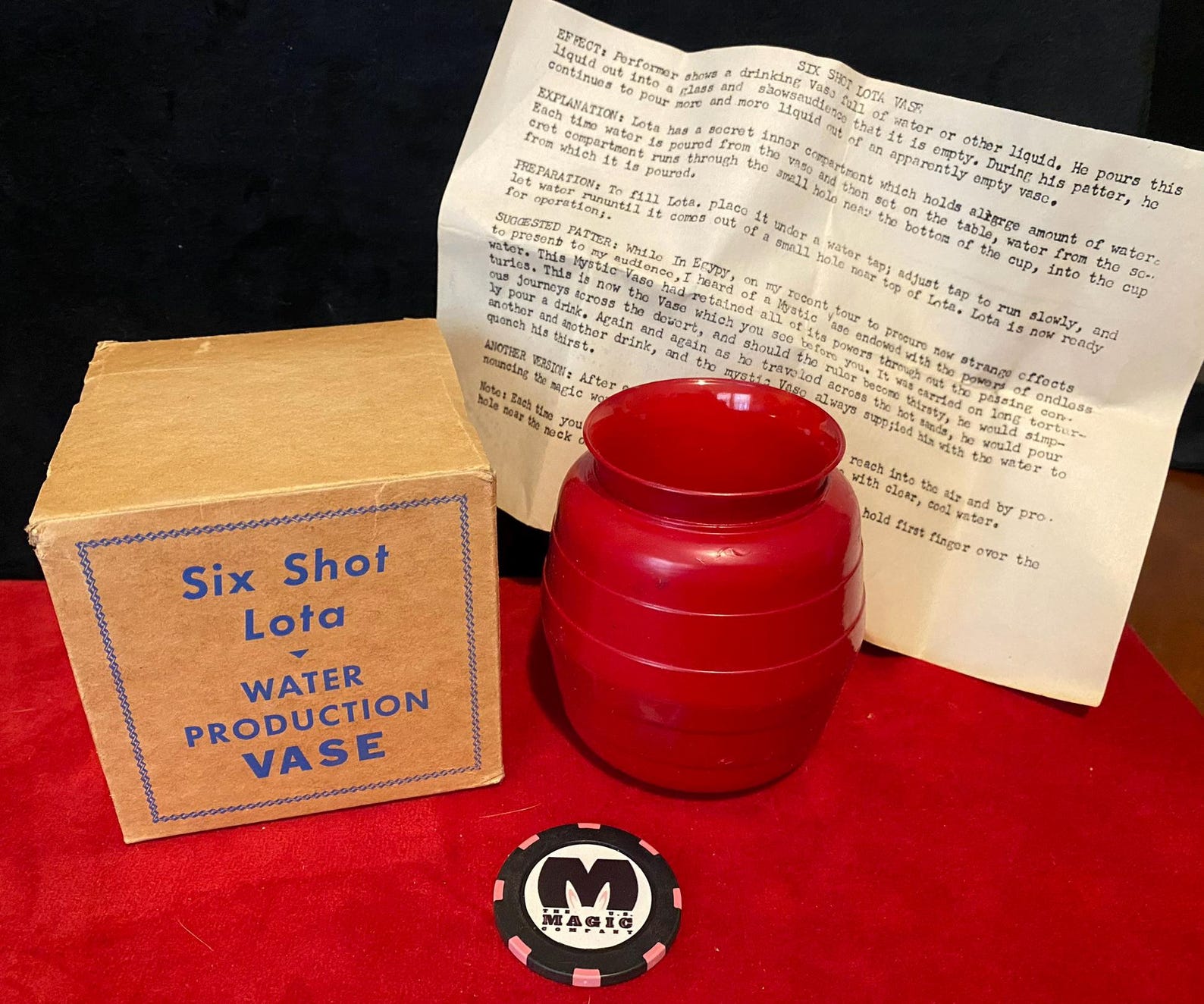 S. S. Adams - Six Shot Lota - Water Production Vase (rare Classic) - Etsy