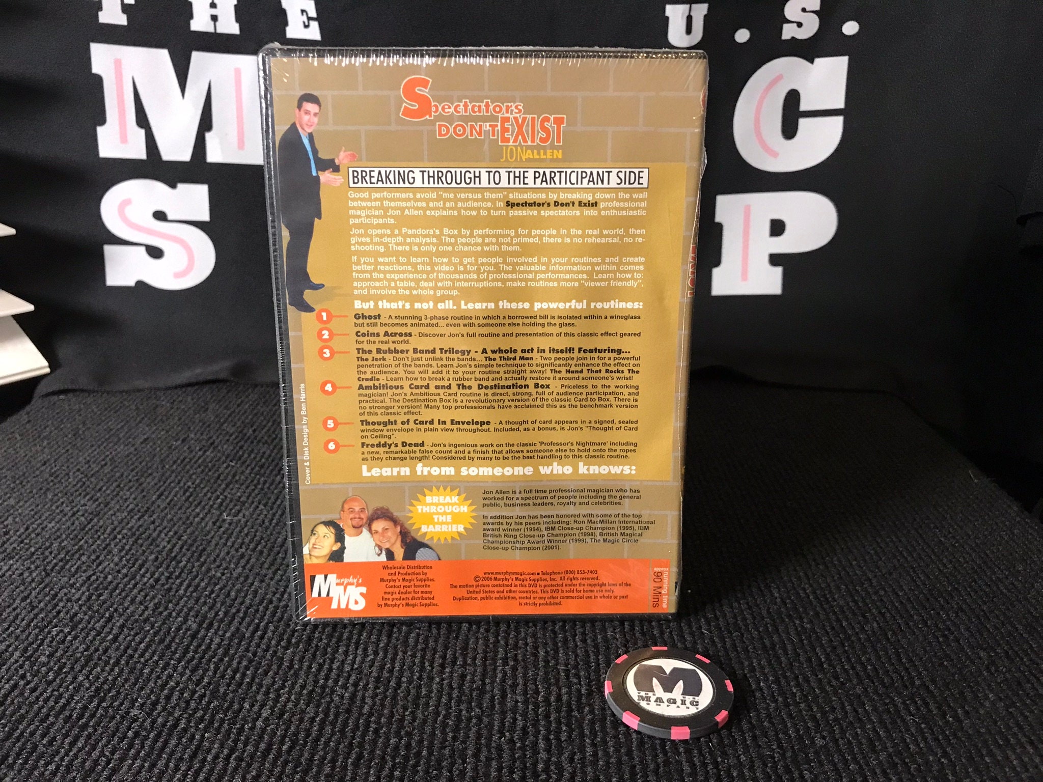 Vintage DVD Jon Allen Spectators Don't Exist - Etsy