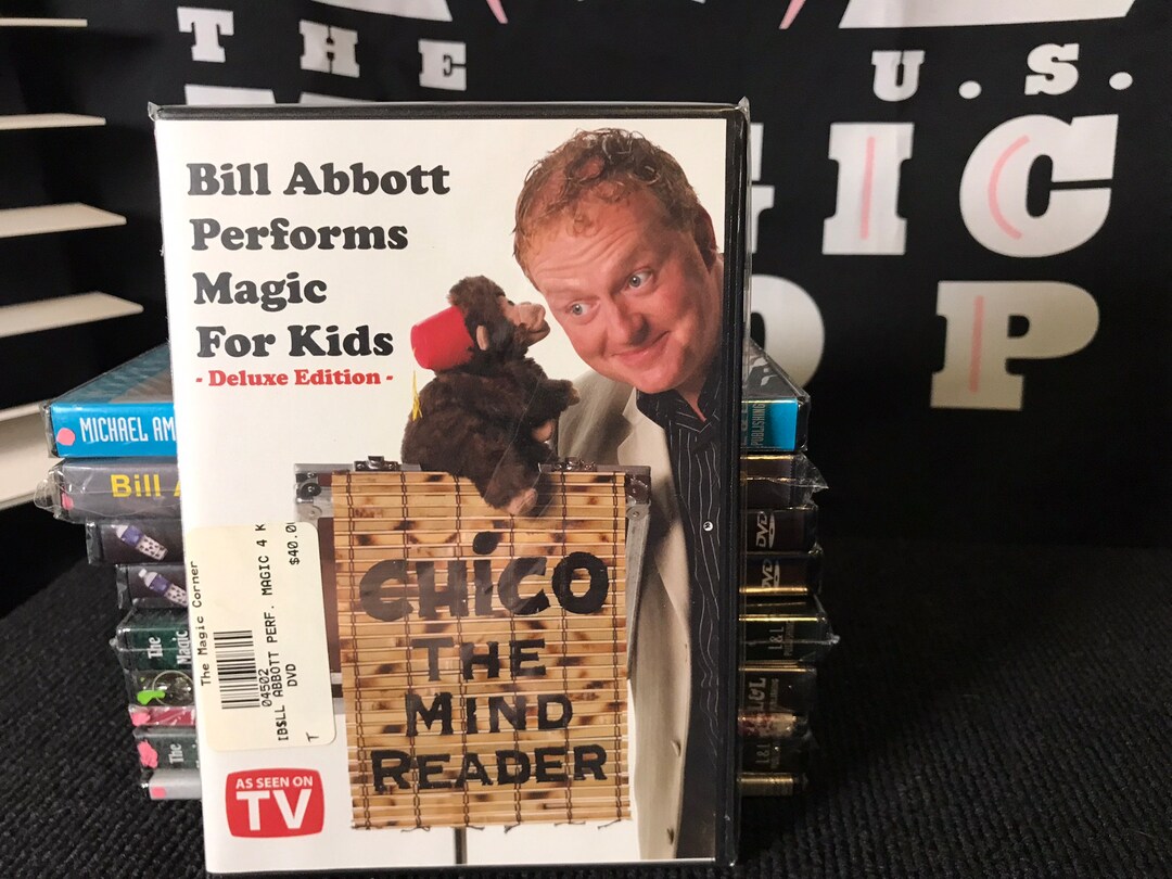 Vintage DVD Bill Abbott Performs Magic for Kids Deluxe Edition rare - Etsy