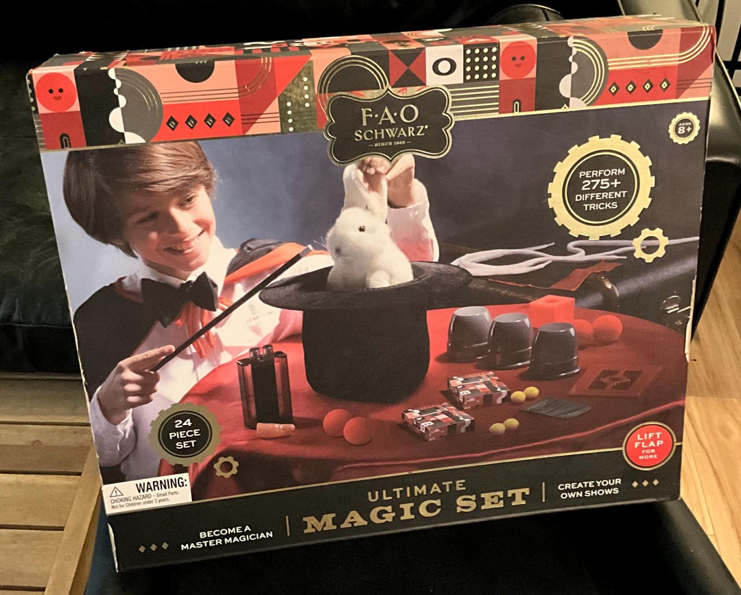 FAO SCHWARZ - Ultimate Magic Magician Set 275+ Tricks (NEW Sealed) - Etsy