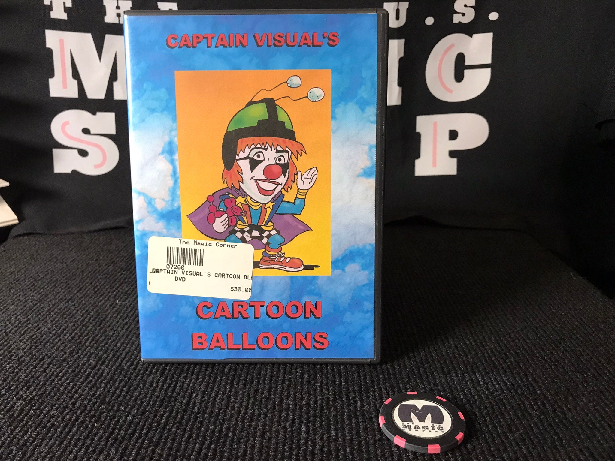 Vintage DVD - Captain Visual's Cartoon Balloons - Etsy