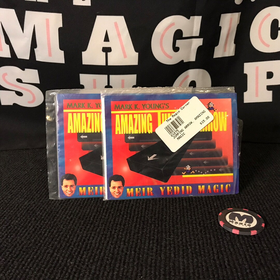 Meir Yedid Magic - Mark K. Young - Vintage Amazing Jumping Arrow (rare) - Etsy