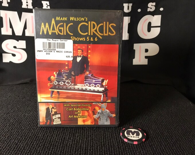 Vintage DVD - Mark Wilson's Magic Circus - Shows 5 & 6 - Etsy