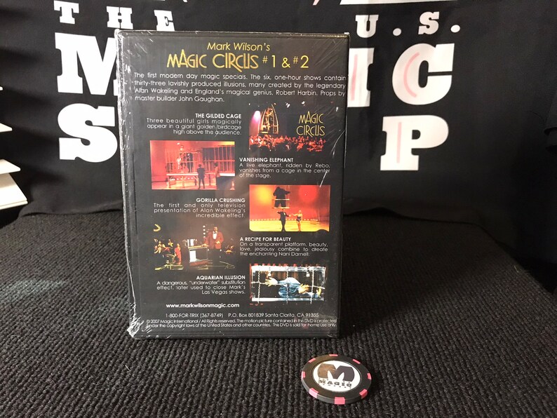 Vintage DVD Mark Wilson's Magic Circus Shows 1 & 2 - Etsy