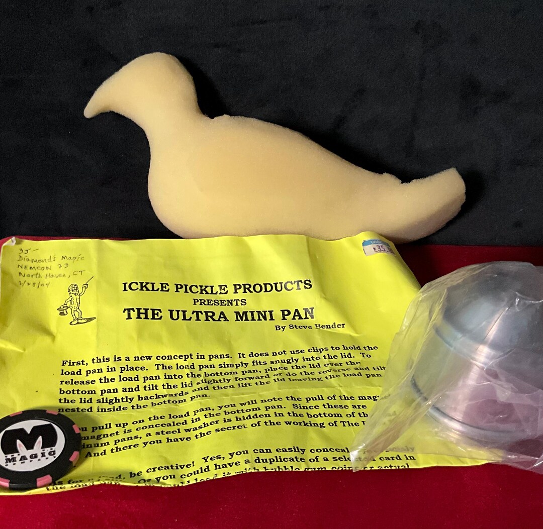 Ickle Pickle - the Ultra Mini Pan W/dove by Steve Bender (sweet Find ...