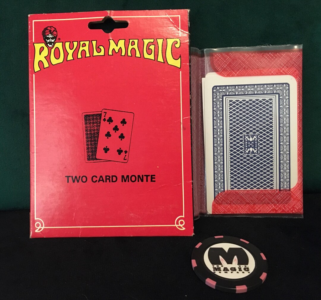 Royal Magic Two Card Monte classic - Etsy
