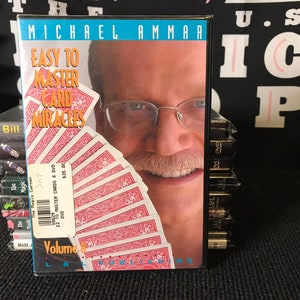 Vintage DVD - Michael Ammar's - Easy to Master Card Miracles Vol. 8 (rare) - Etsy