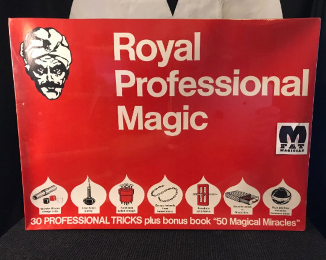 Royal Amazing Magic Vintage Magic Set sealed 30 or 25 Trick Set - Etsy