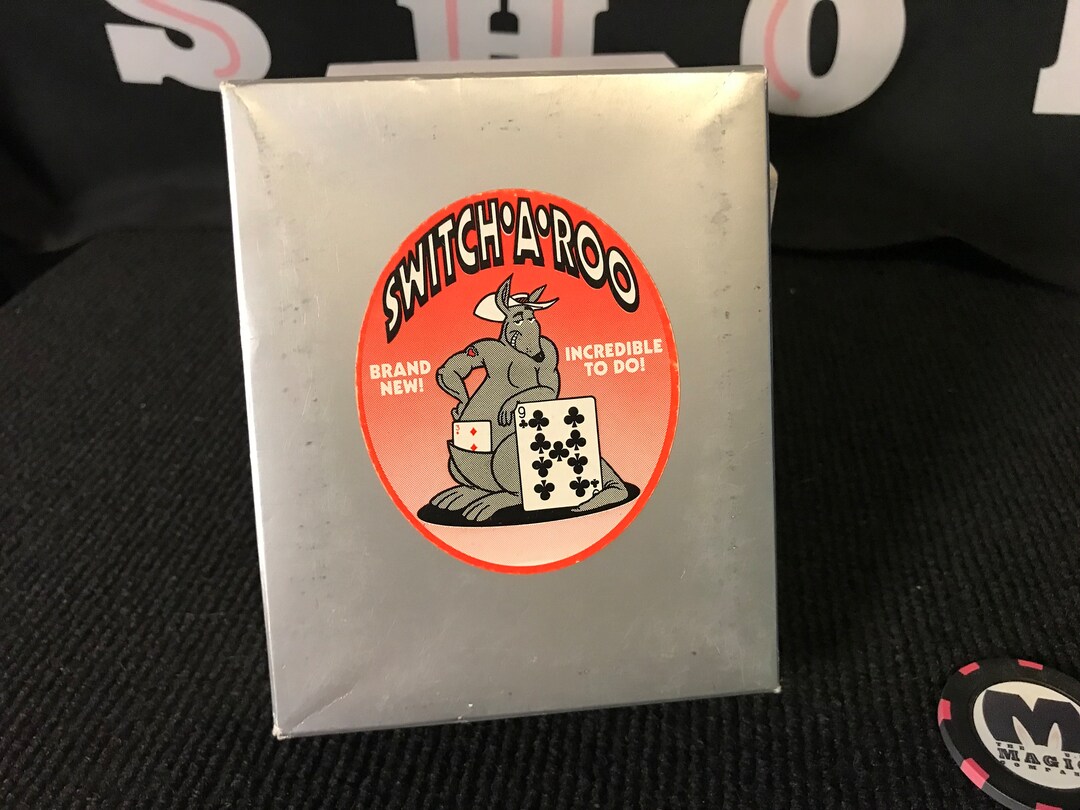 Vintage Switcharoo Card Prop rare - Etsy