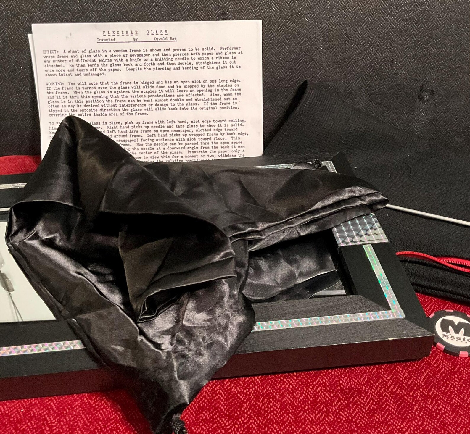 Oswald Rae - Flexible Glass (unique Rare Collectors Item) - Etsy
