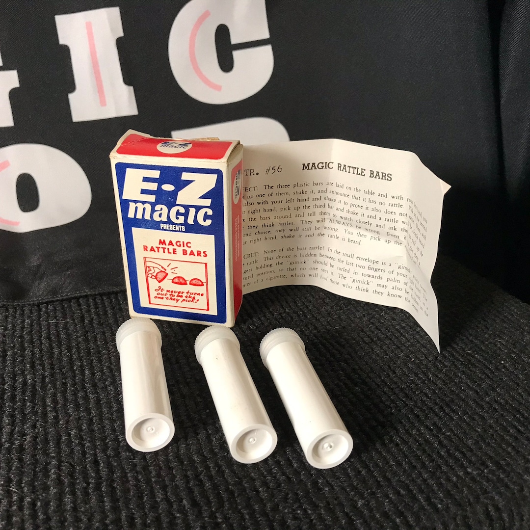 E-Z Magic - Vintage Magic Rattle Bars (collectible) - Etsy