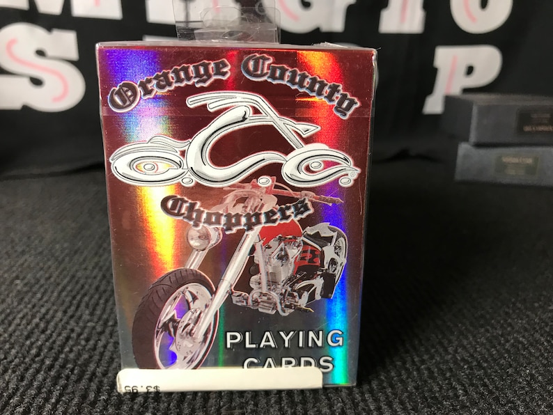 Vintage Orange County Choppers Playing Cards (NICE) - Etsy