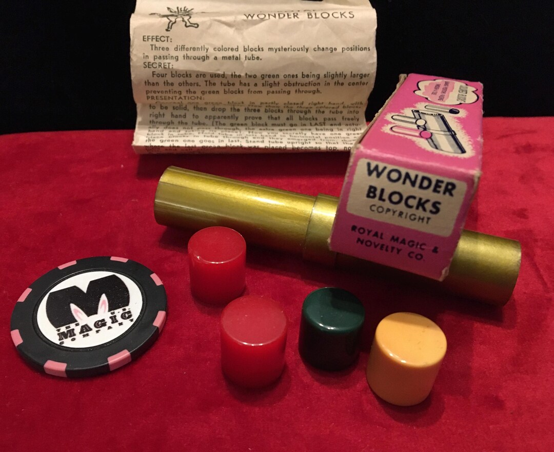 Royal Magic - Vintage Wonder Blocks 1940s (rare) - Etsy