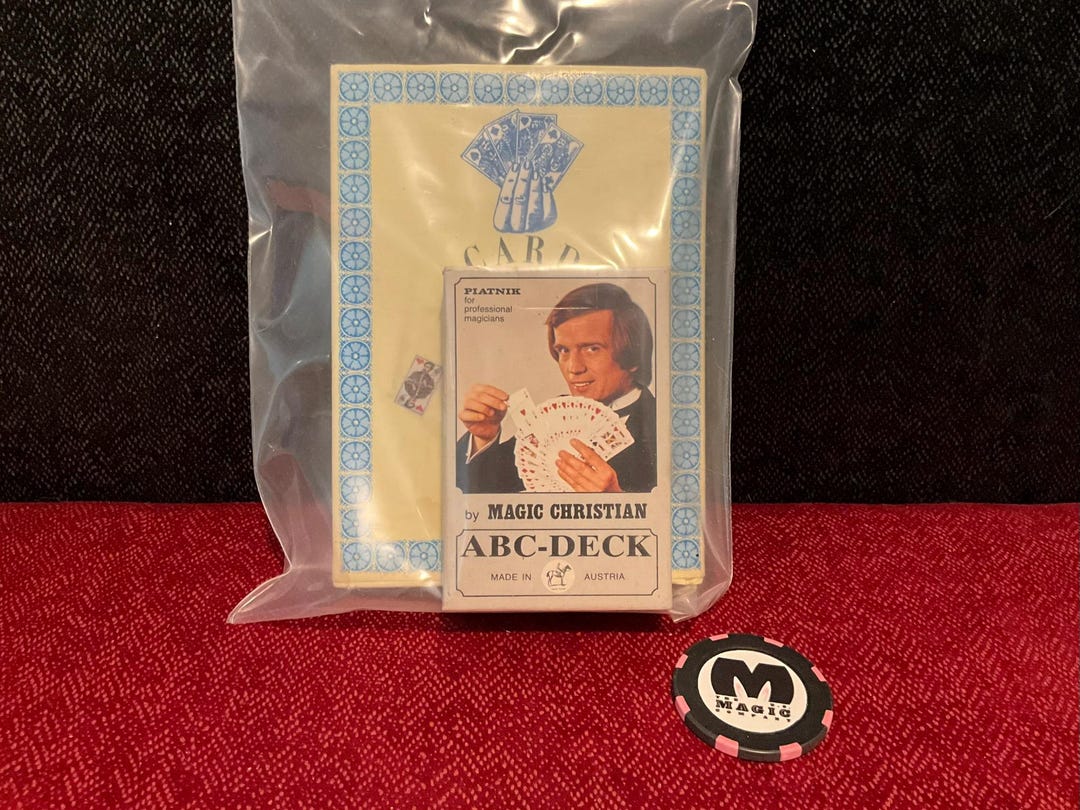 Piatnik Magic + Magic Christian - Vintage ABC Deck and Card Games Book ...