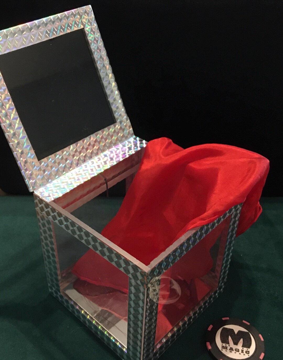 Ickle Pickle - 4" Crystal Clear Magic Cube (NICE Classic) - Etsy