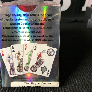 Vintage Orange County Choppers Playing Cards (NICE) - Etsy