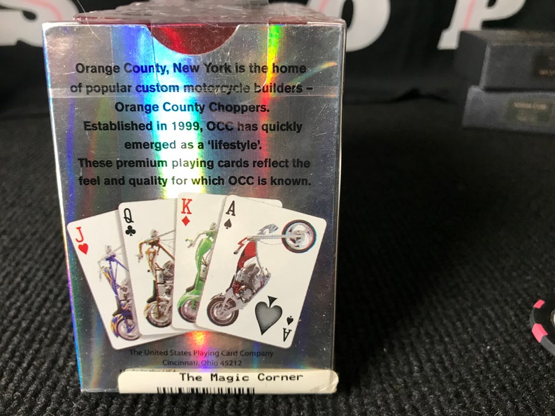 Vintage Orange County Choppers Playing Cards (NICE) - Etsy
