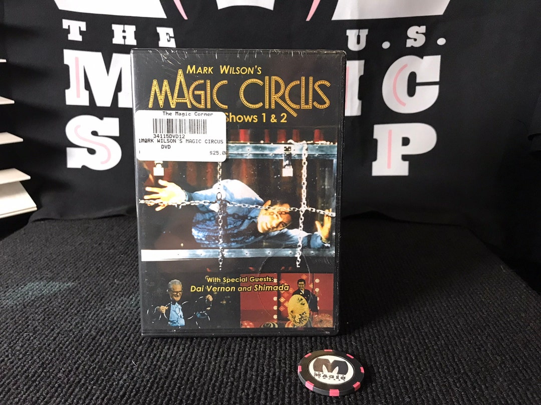 Vintage DVD - Mark Wilson's Magic Circus - Shows 1 & 2 - Etsy