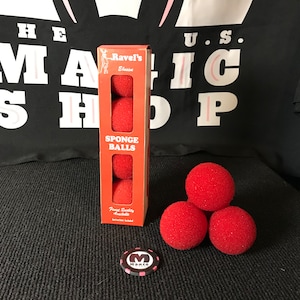 Vintage Ravel’s Classic 2” RED Sponge Balls (rare Find) - Etsy