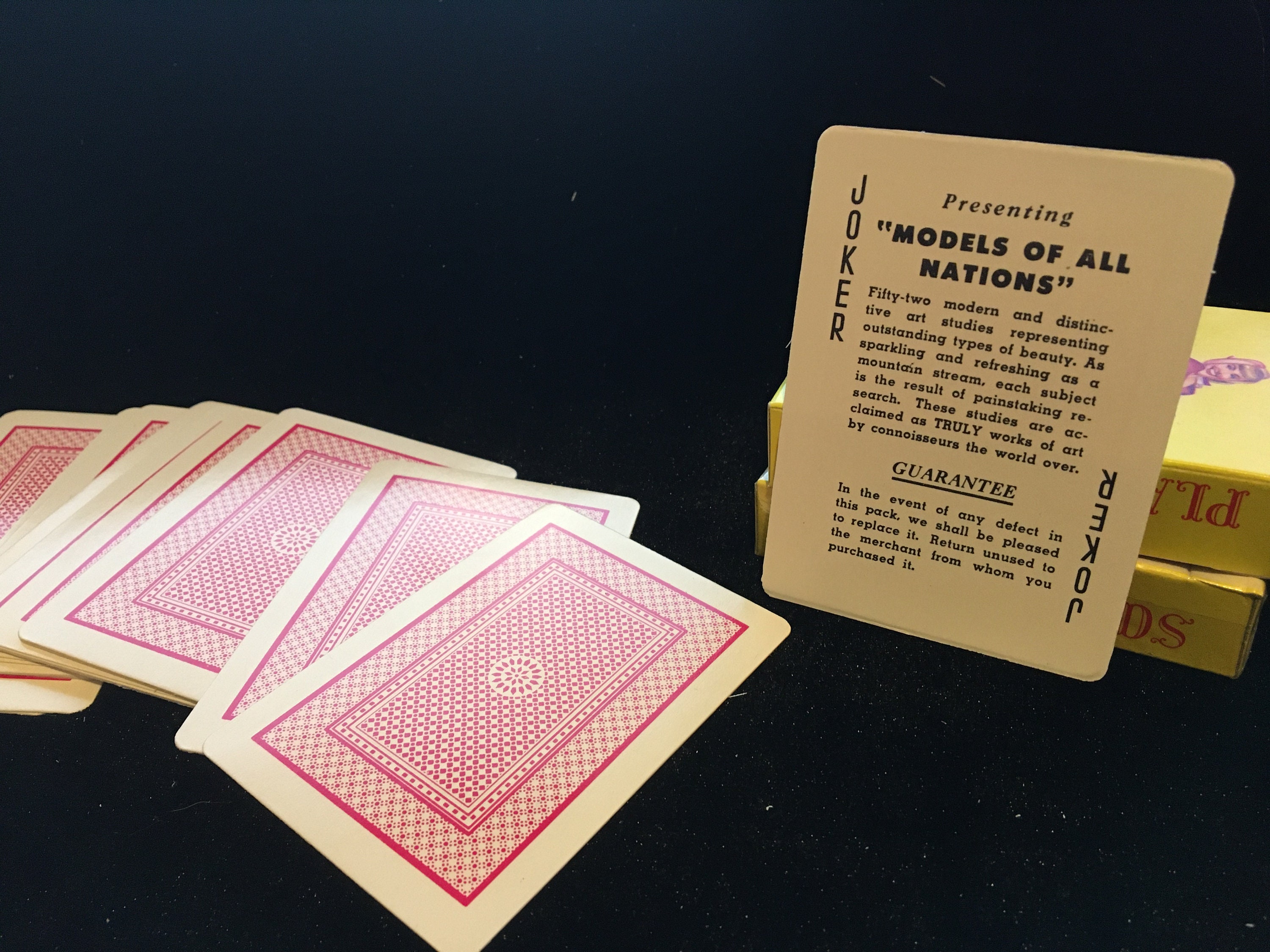 Fortune Brand Vintage 1960s/70s Risqué Playing Cards 53 Colour-pictures ...