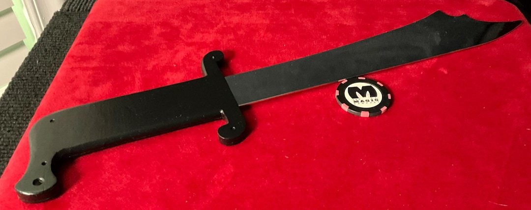 Mondo Magic - Sorcerer's Scimitar (RARE Metal Arm Chop Classic) - Etsy