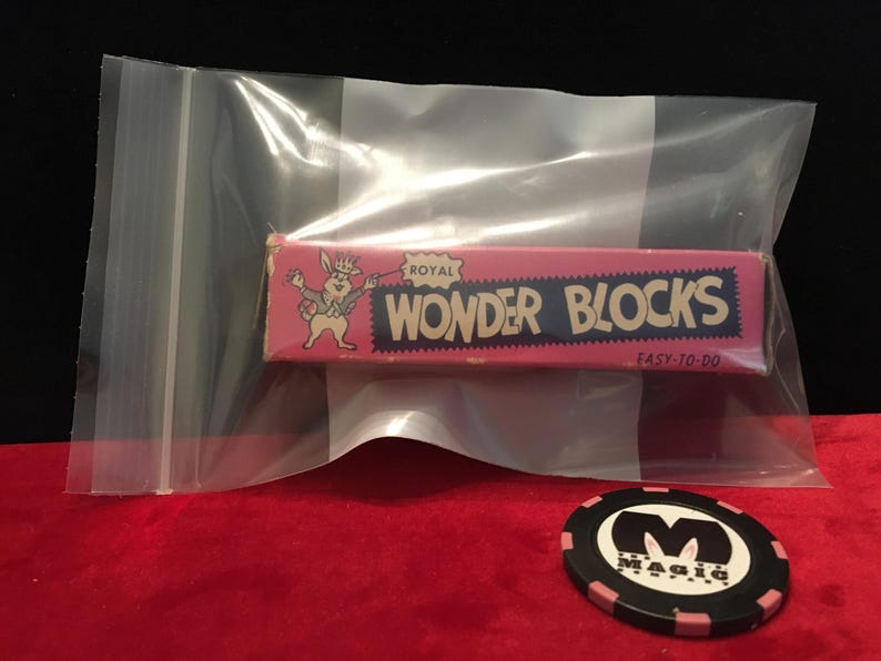 Royal Magic - Vintage Wonder Blocks 1940s (rare) - Etsy