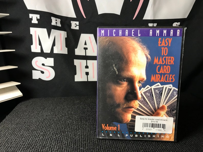 Vintage DVD - Michael Ammar's - Easy to Master Card Miracles Vol. 1 (rare) - Etsy