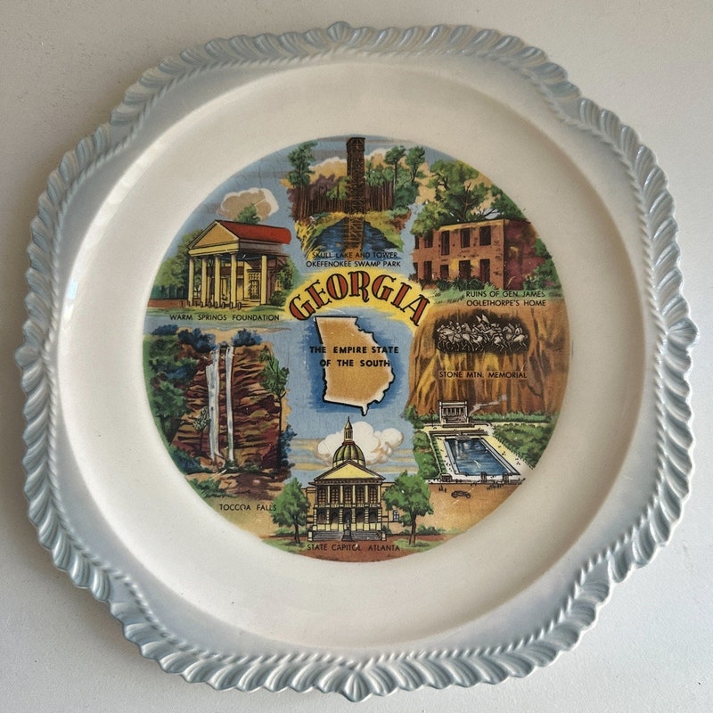 Georgia State Plate - Etsy