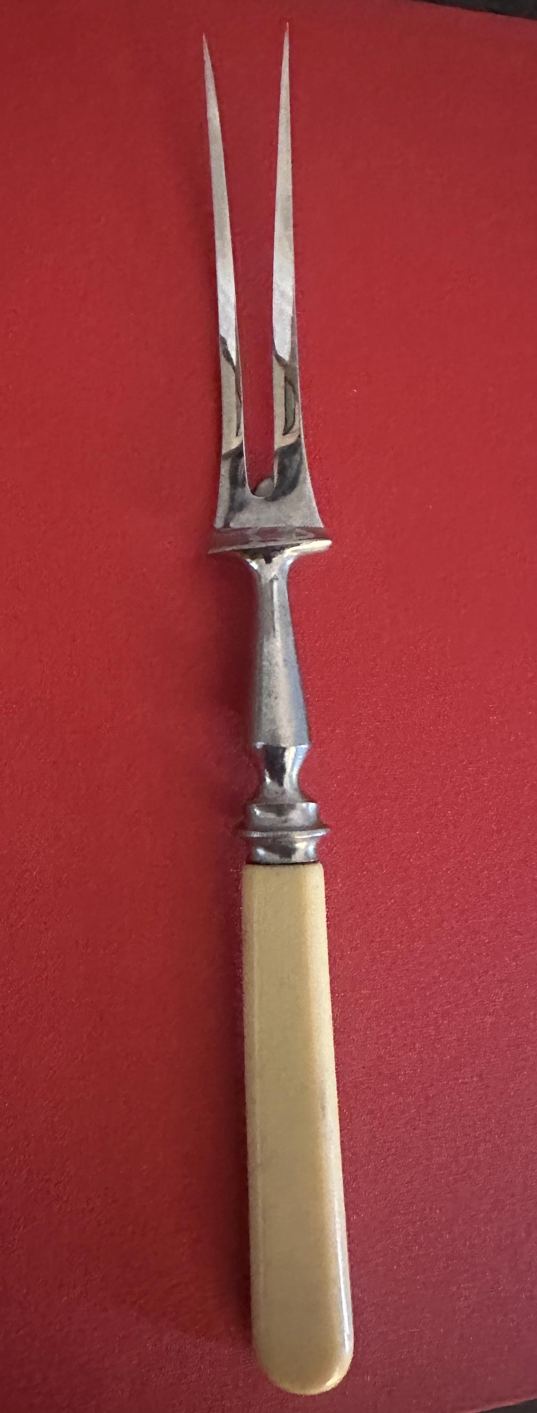 Haddon Hall Carving Fork With Stand and Bakelite Handle - Made in ...