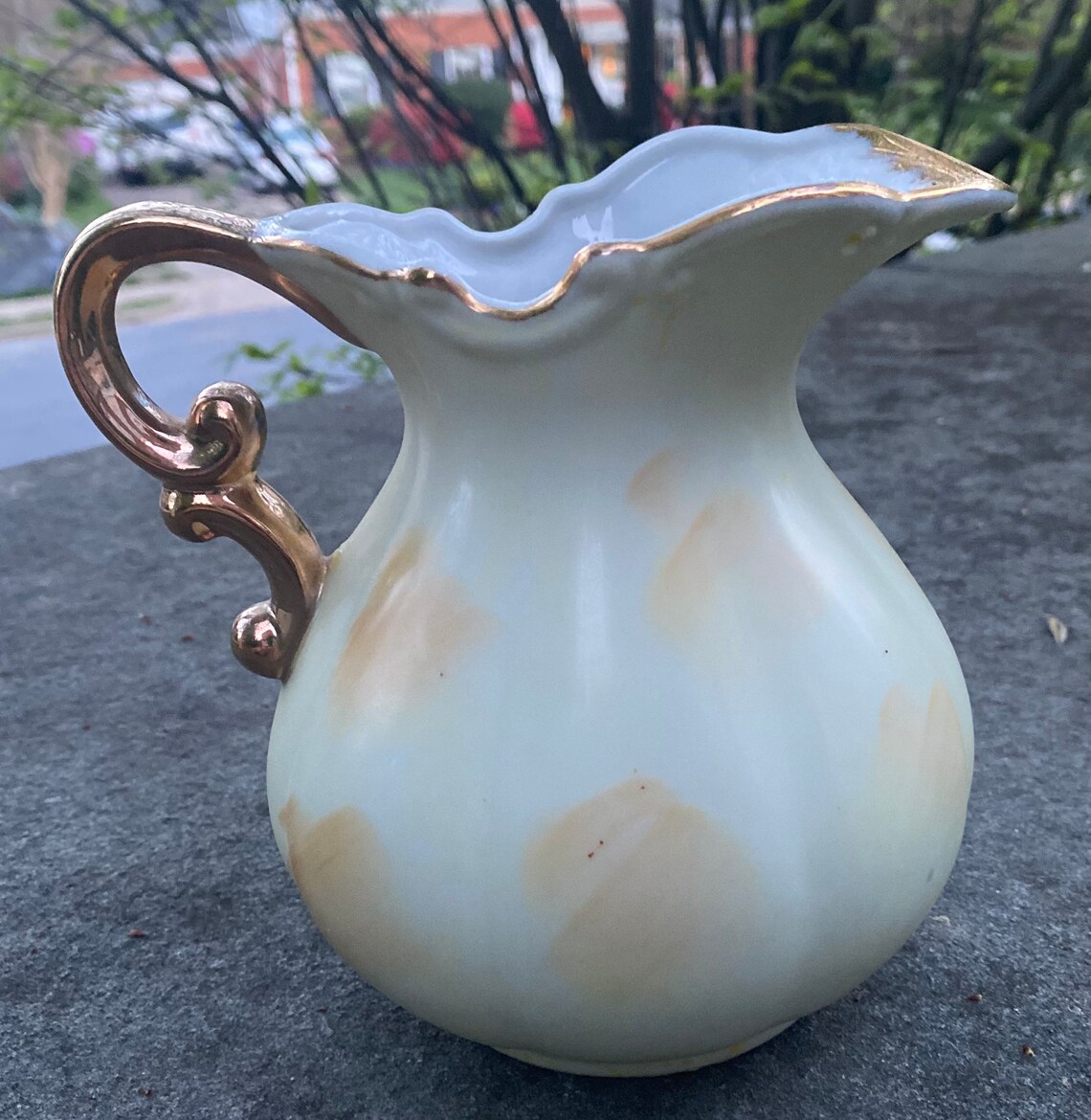 Inarco Pink Rose Pitcher and Bell - Etsy