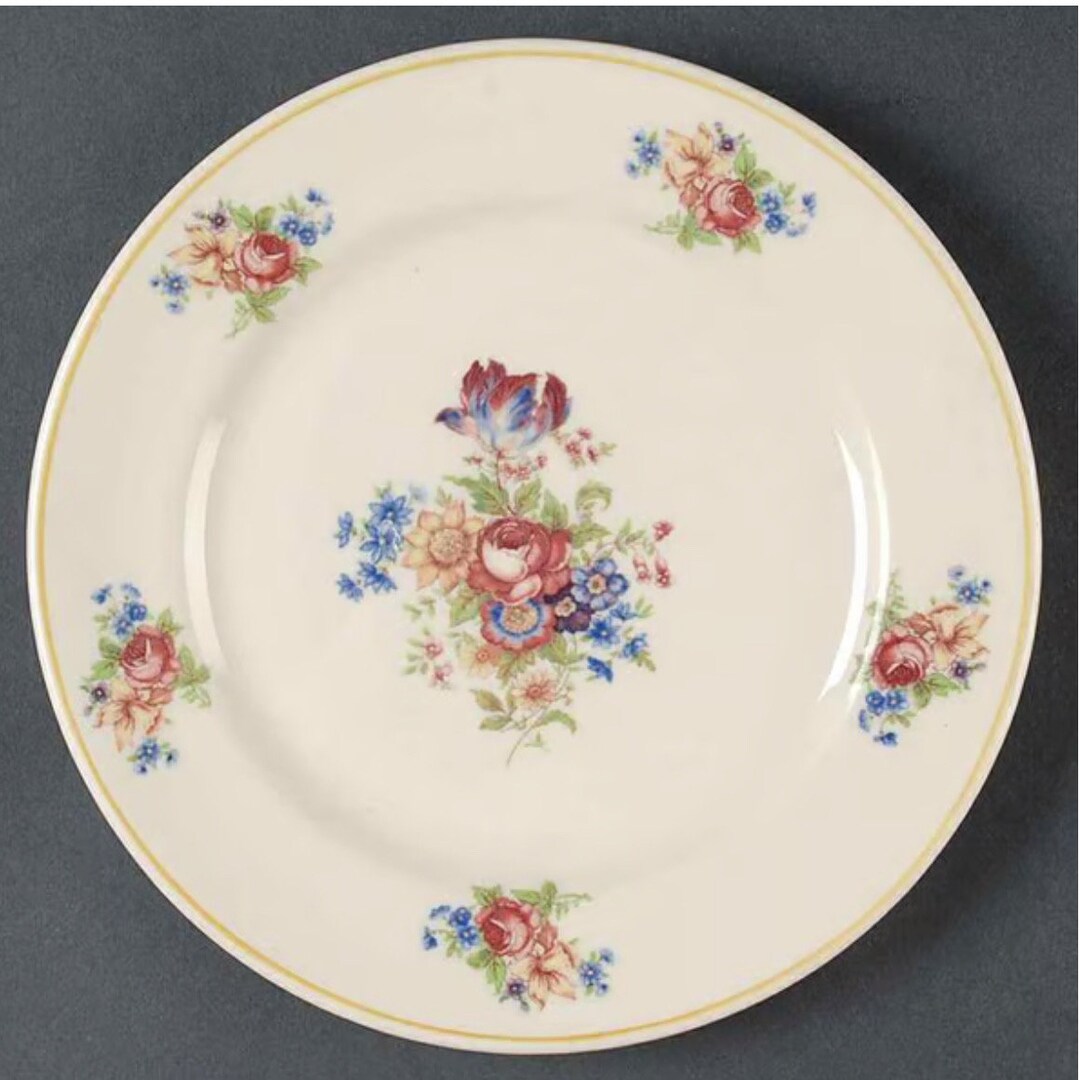 Syracuse China - Salad Plate in the Colonial (restaurant Ivory) - Etsy