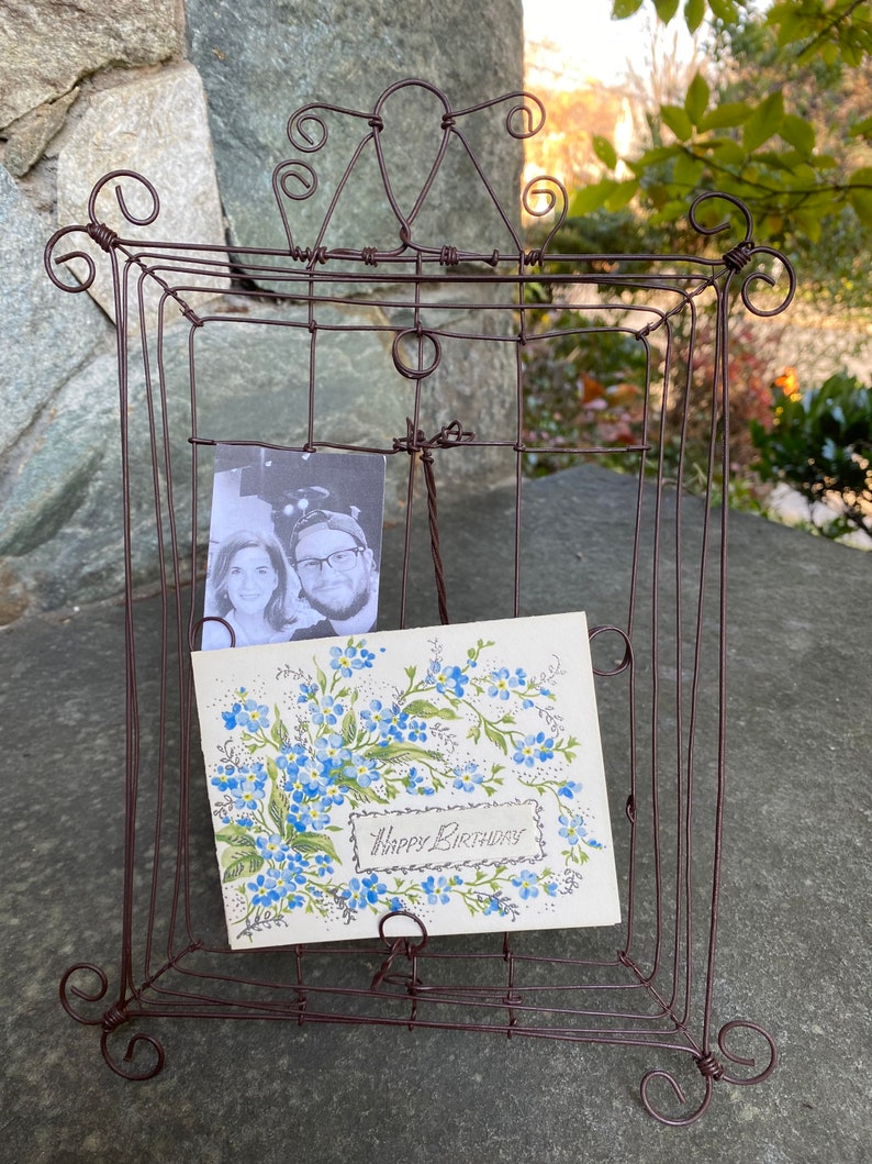 Wire Message Frame - Great for Displaying Memorabilia or Reminders - Etsy