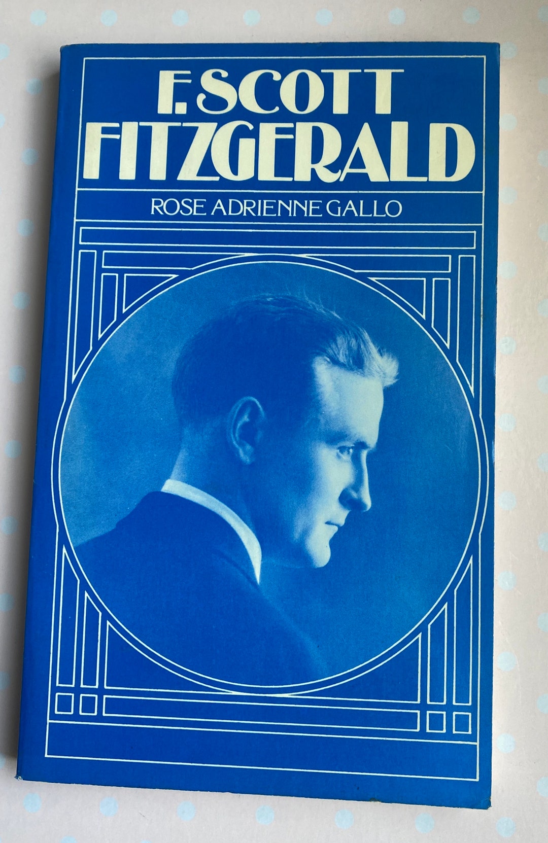 Vintage Biography of F. Scott Fitzgerald by Rose Adrienne Gallo - Etsy