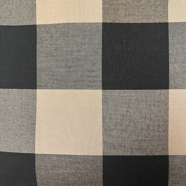 Large Buffalo Check Fabric - Etsy