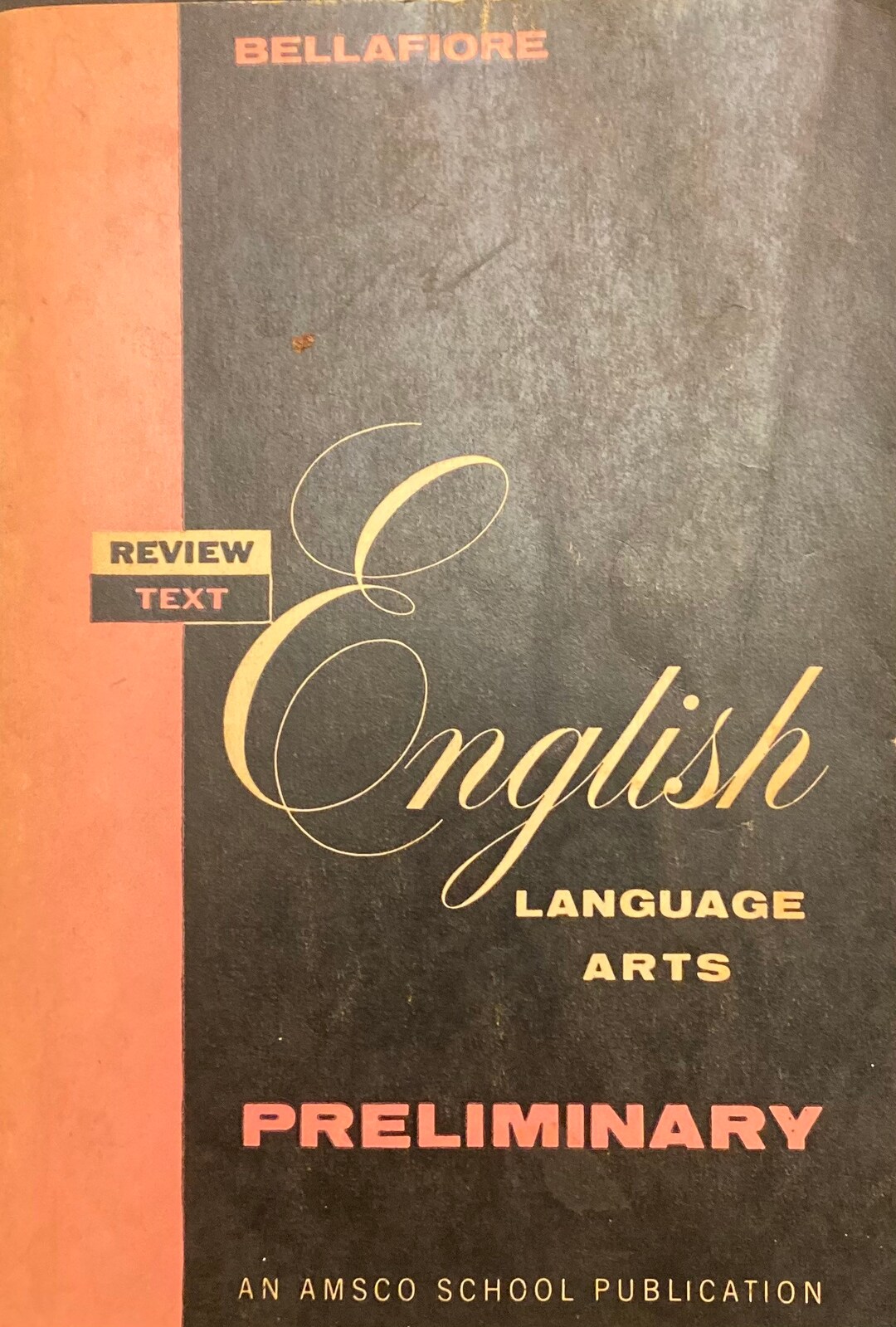 Vintage English Language Arts Book by Joseph Belafiore - Etsy