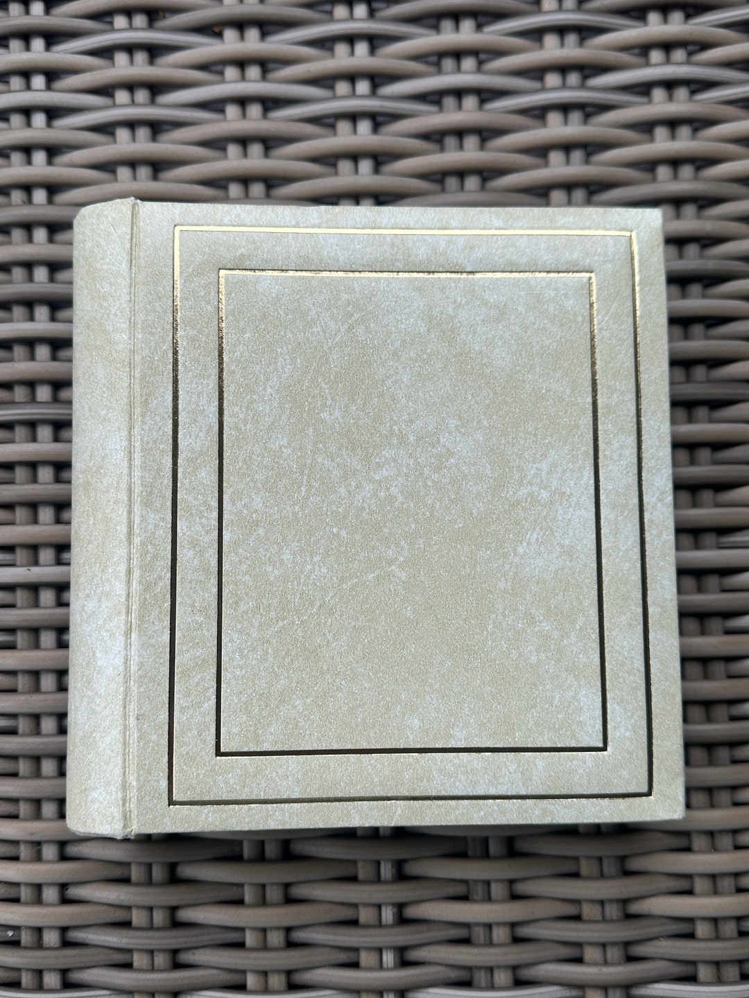 Vintage White /gold Photo Album Great for a Special Wedding or Baby ...