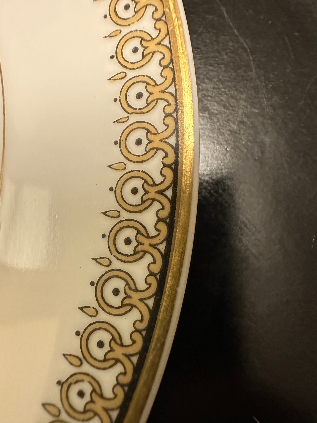 Syracuse China Baroque Salad Plates - Etsy