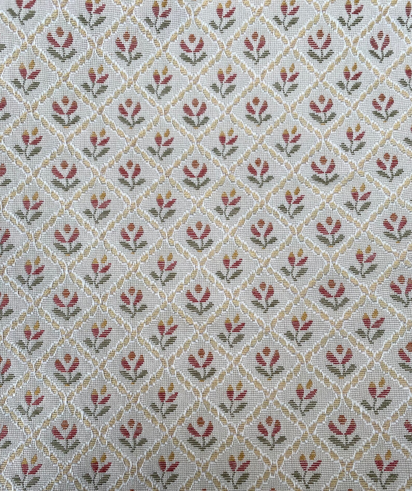 Beautiful Yellow Pattern Jacquard Fabric - Etsy UK