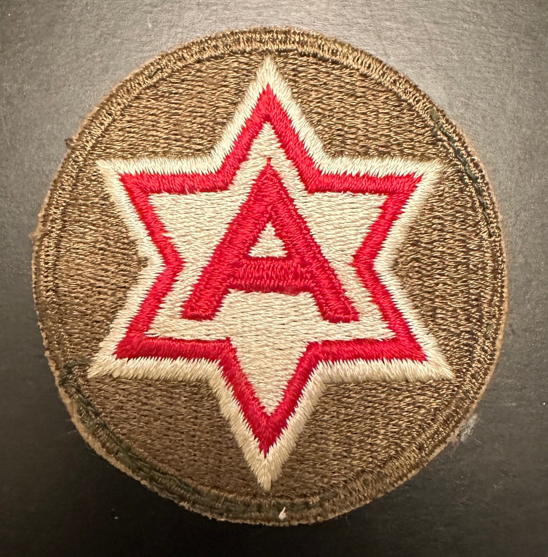 WW2 6th Army Shoulder Patch Badge - Etsy