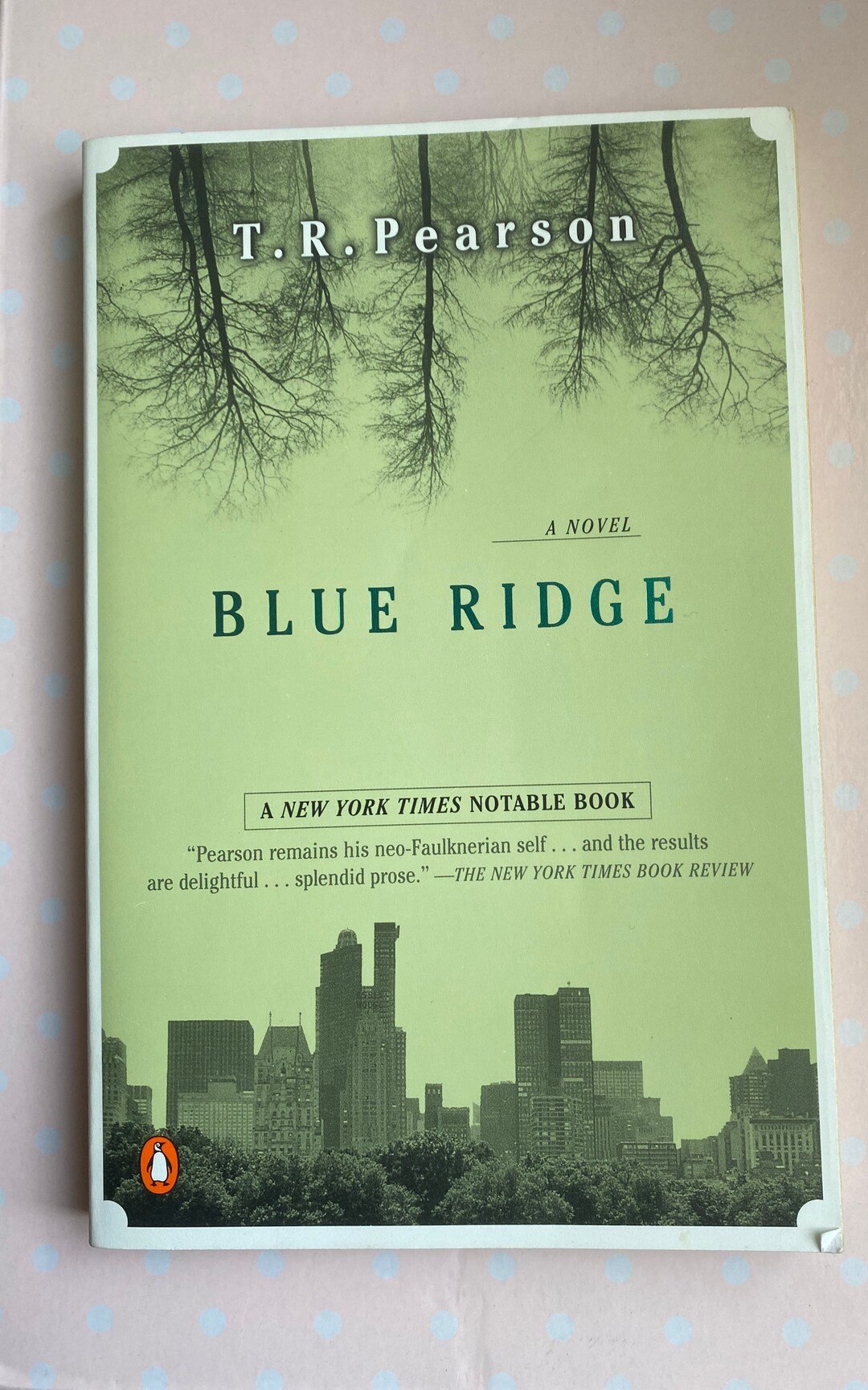 Vintage Penguin Book - Blue Ridge by T. R. Pearson - Etsy
