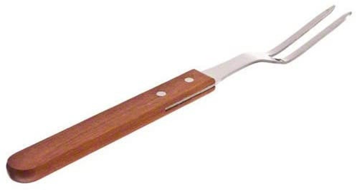 Stainless Steel Pot Fork With Wood Handle 13 Inch Kitchen Pot - Etsy