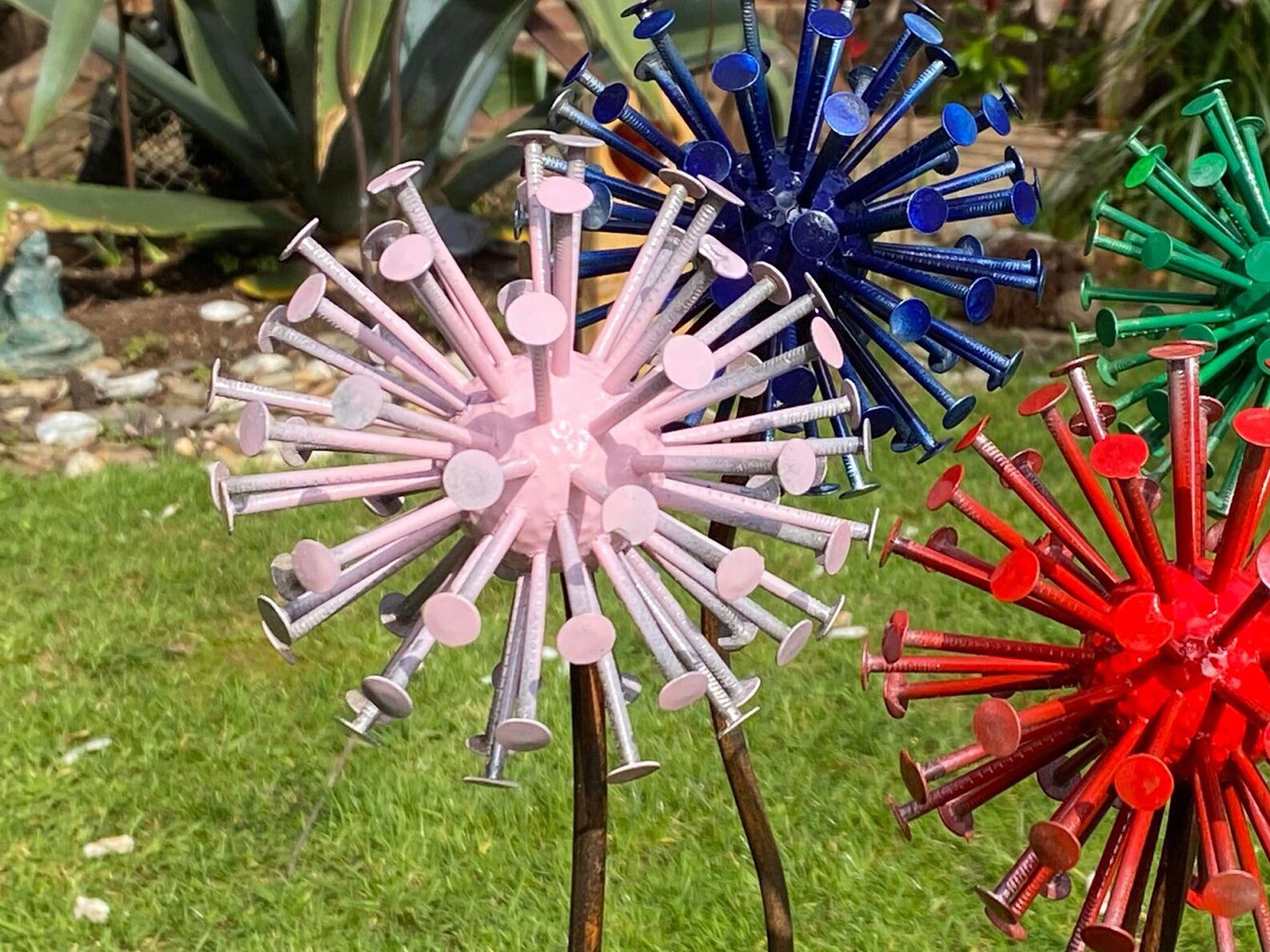 Dandelion / Allium Sculpture - Gifts for Home & Garden - Handmade UK ...