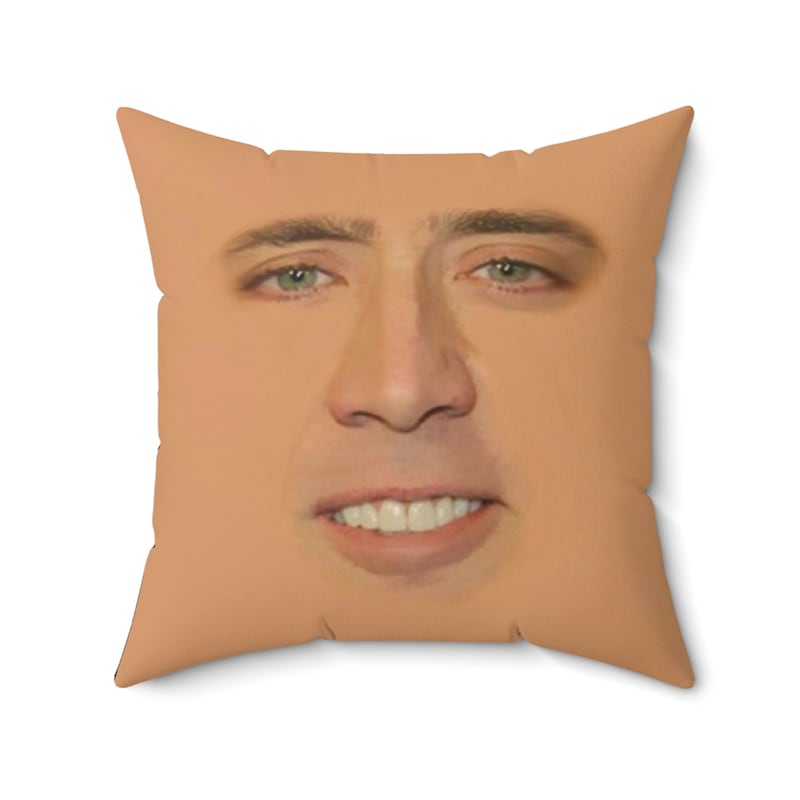 Pillow Nicolas Cage - Etsy