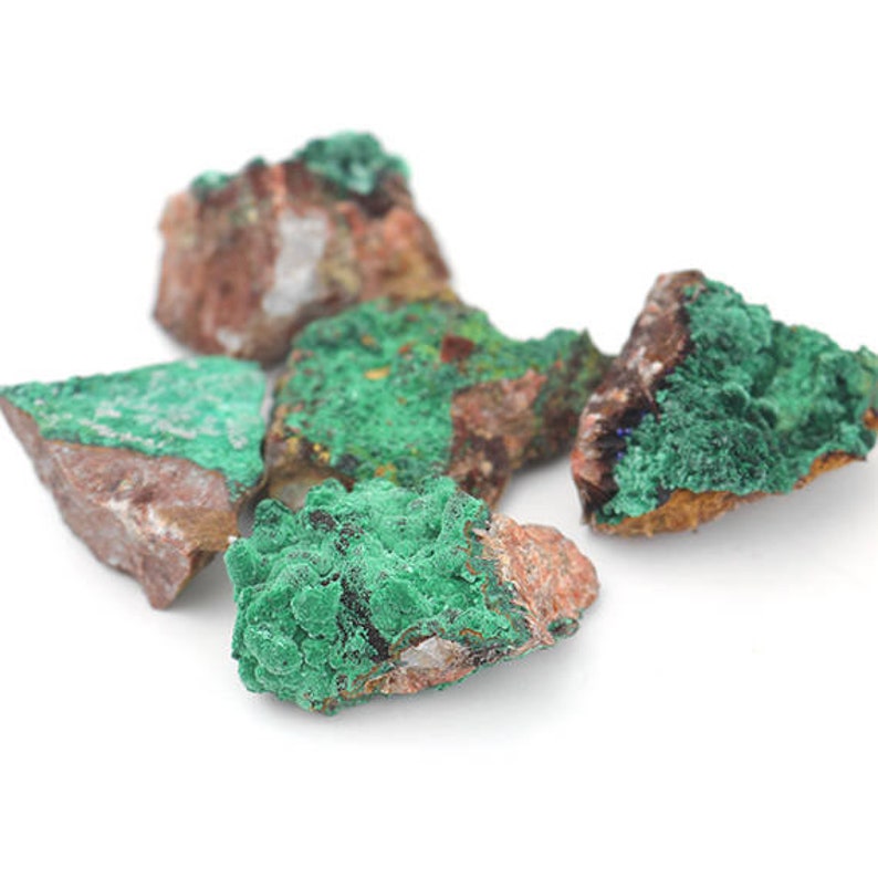 Real Malachite Mineral Specimen in Matrix 1-2 1 Piece | Etsy