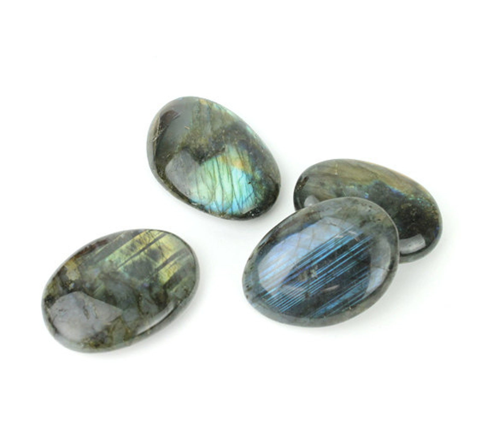 Polished Labradorite Worry Stone Rock 1-3 1 piece | Etsy