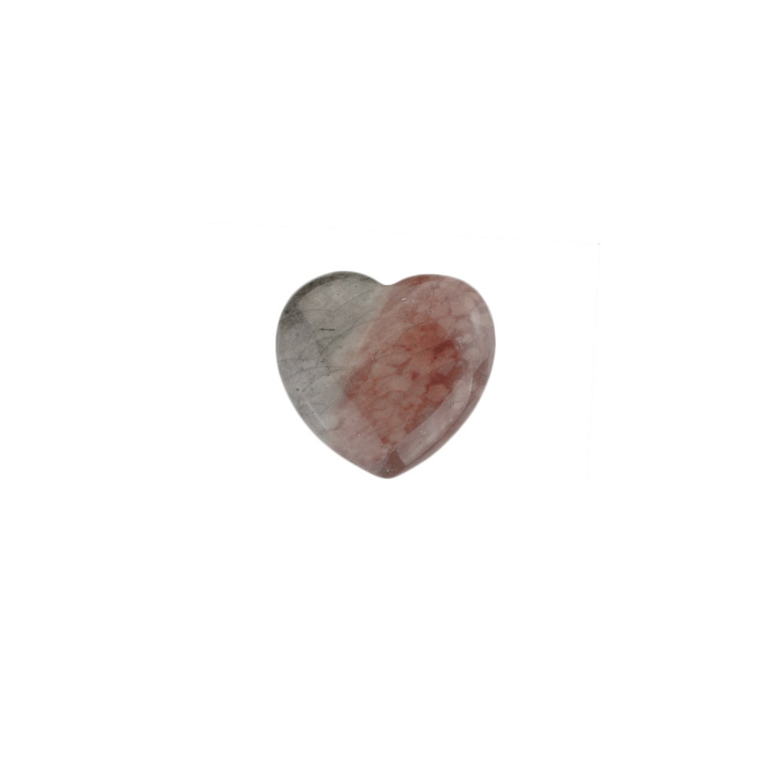 Polychromatic Jasper Heart Shaped Carved Stone - Etsy