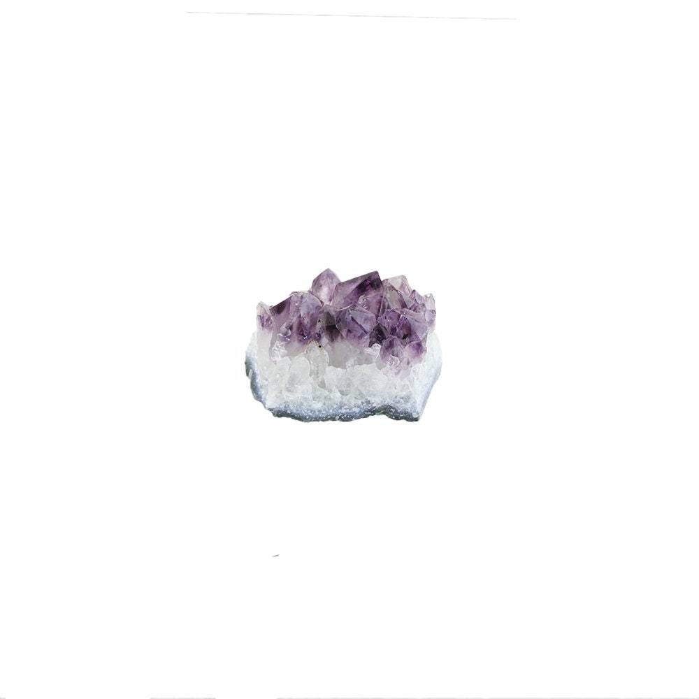 Real Amethyst Crystal Cluster 2-3" Specimen | Large Brazilian Purple ...