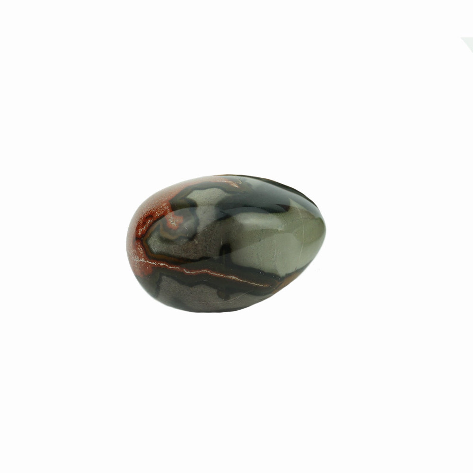 Polychromatic Jasper Polished Rock Smooth Worry Stone - Etsy