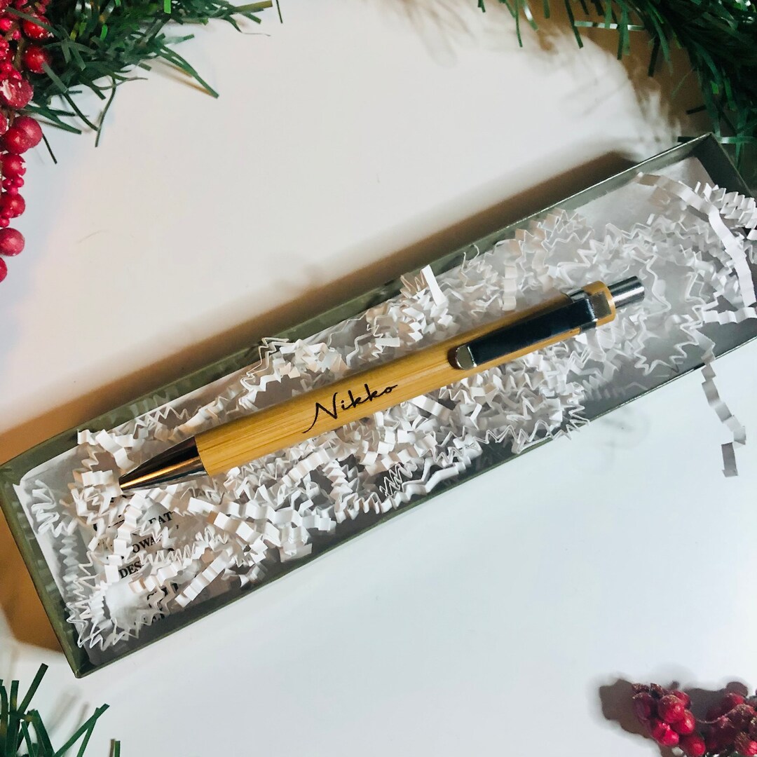 Custom Engraved Bamboo Ink Pen Etsy custom-engraved-bamboo-ink-pen-etsy
