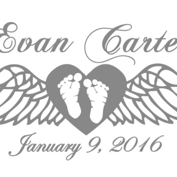 Miscarriage Decal - Etsy